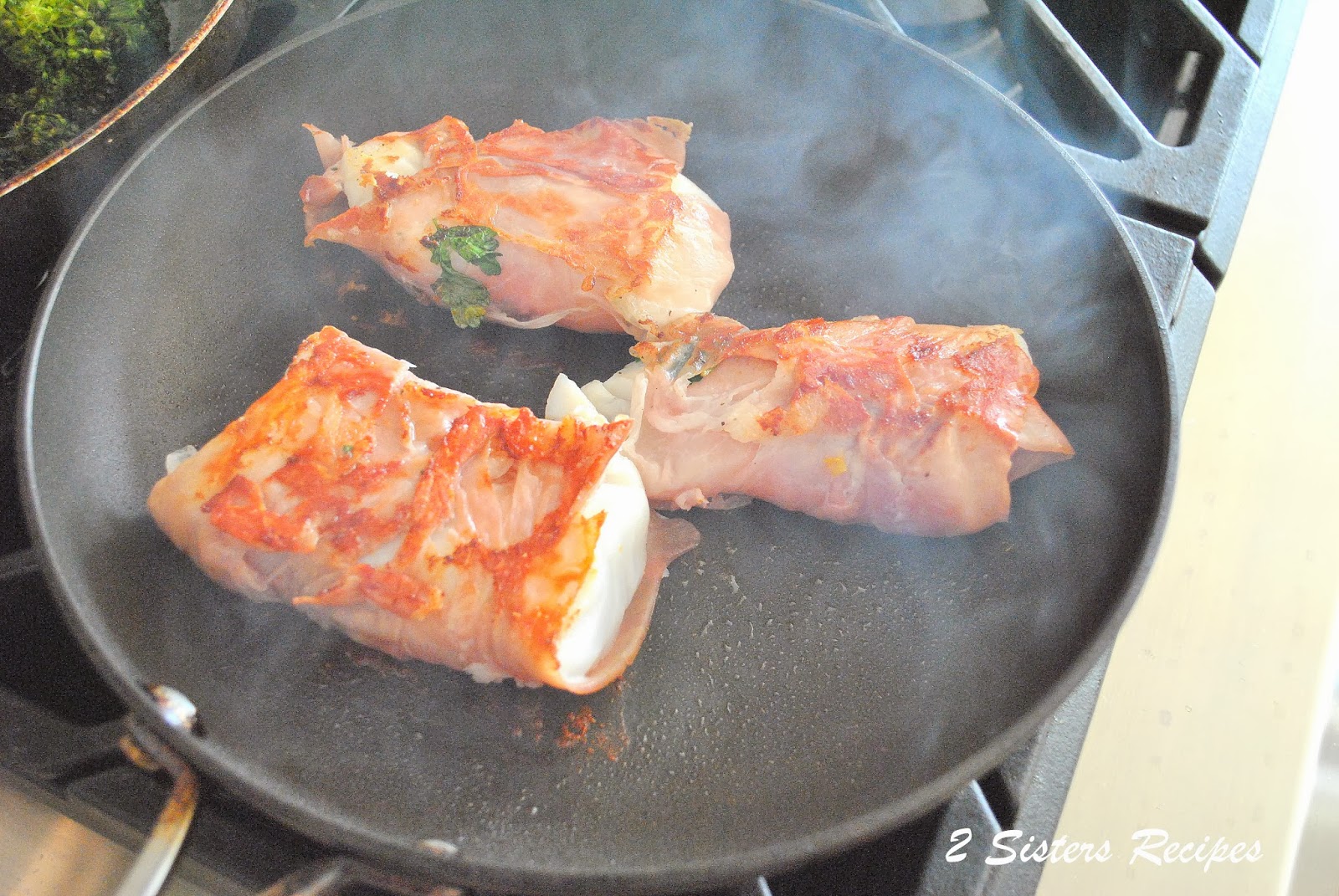 EASY Cod Saltimbocca - 2 Sisters Recipes by Anna and Liz