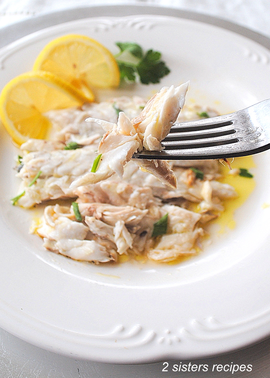 Bake or Roast Branzino with Lemon - 2 Sisters Recipes by Anna and Liz