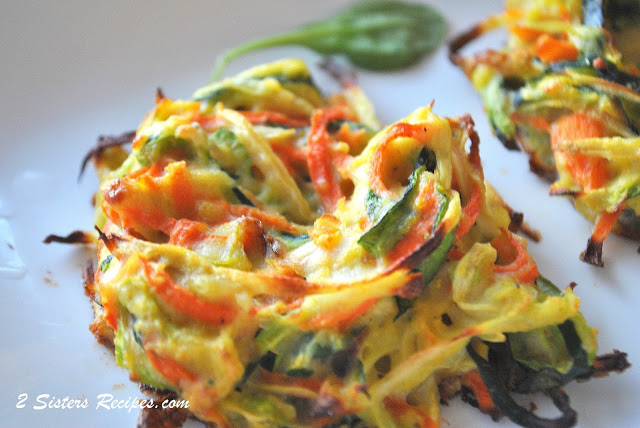 Baked Vegetable Bird's Nests - 2 Sisters Recipes by Anna and Liz