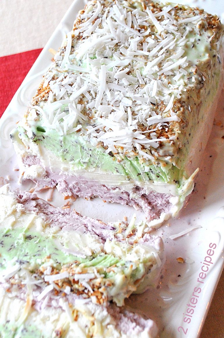 Easy Spumoni Ice Cream - 2 Sisters Recipes by Anna and Liz