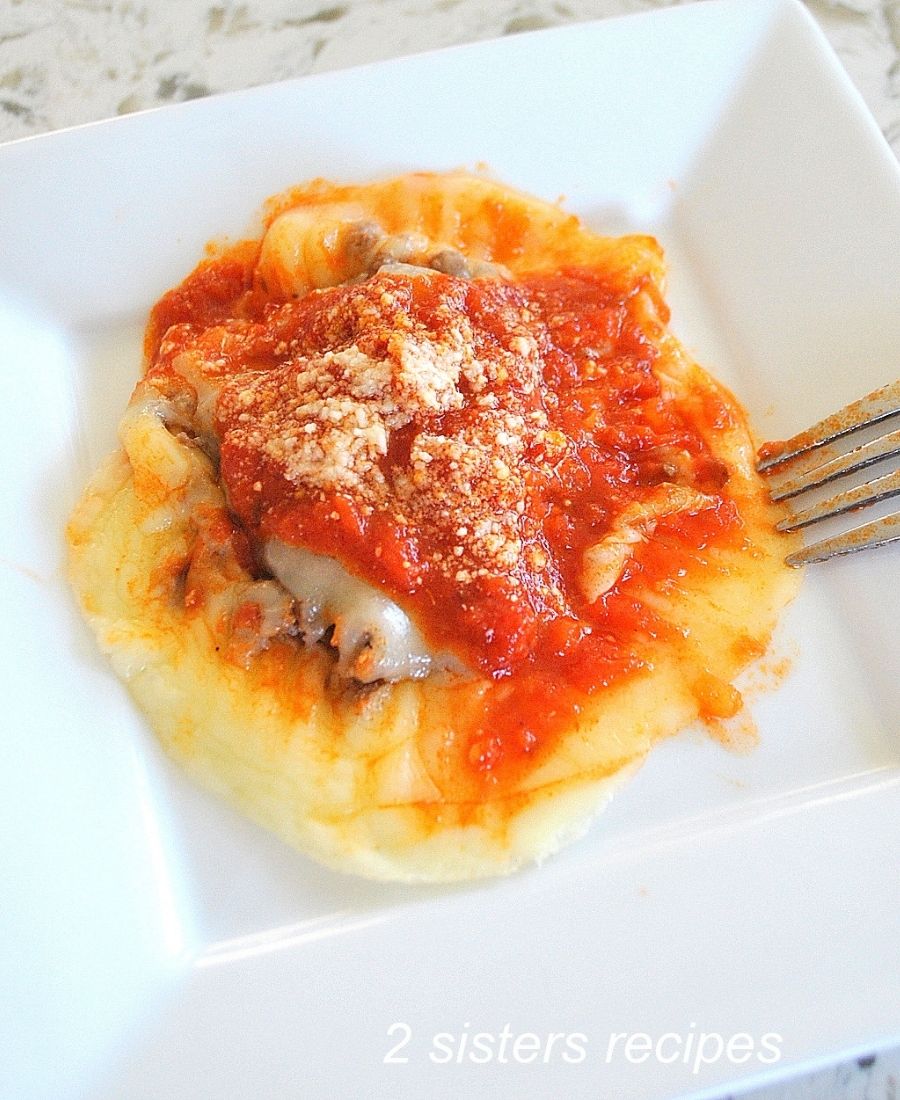 Fast & Easy Keto Ravioli (no pasta) - 2 Sisters Recipes by Anna and Liz