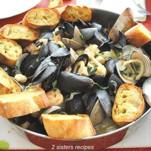 Mixed Seafood Stew (Cioppino) - 2 Sisters Recipes by Anna and Liz