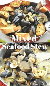 Mixed Seafood Stew (Cioppino) - 2 Sisters Recipes by Anna and Liz
