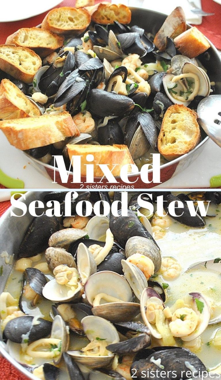 Mixed Seafood Stew (Cioppino) - 2 Sisters Recipes by Anna and Liz