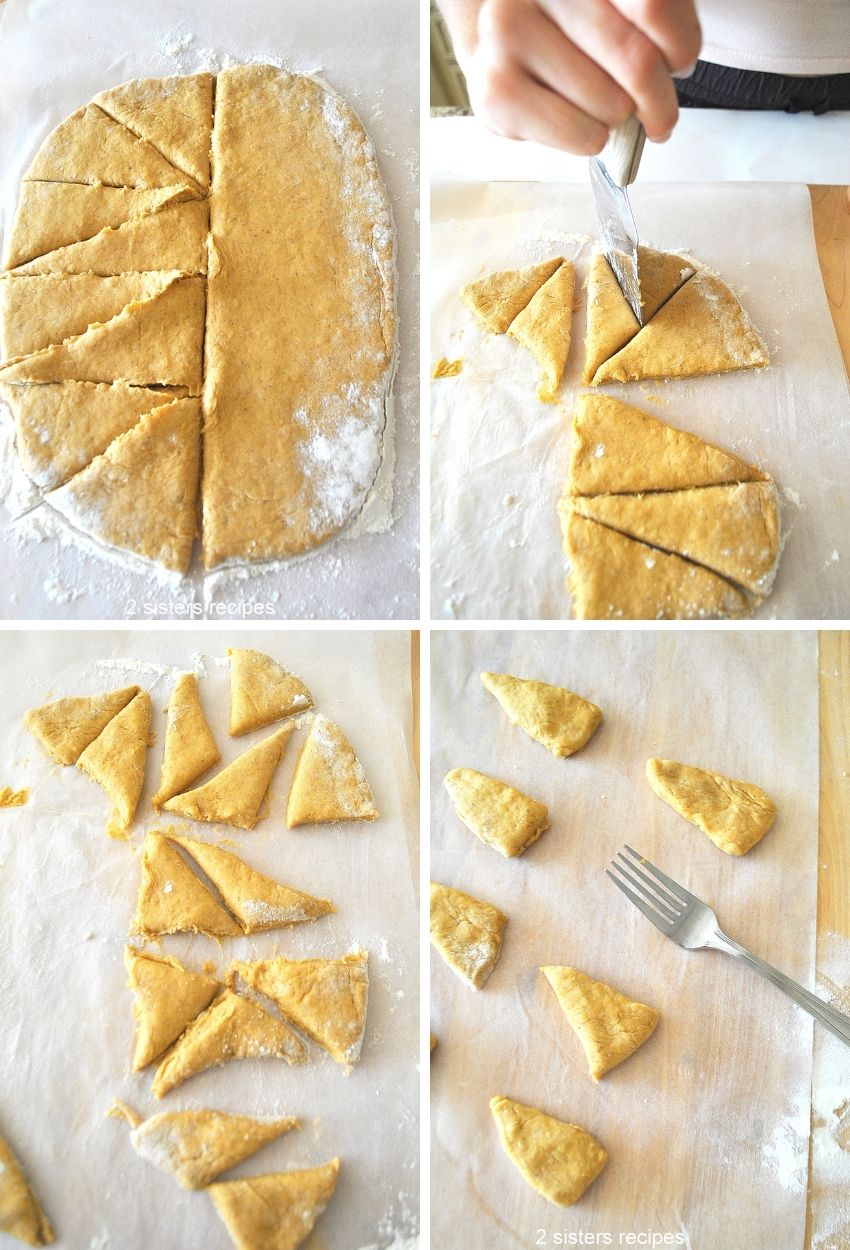 Starbucks Pumpkin Scones Copycat - 2 Sisters Recipes by Anna and Liz