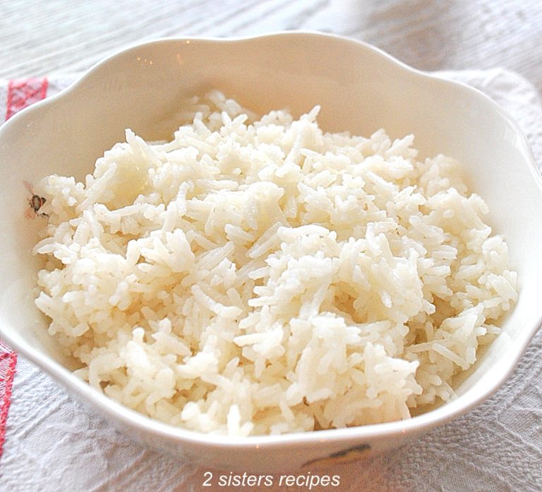 How To Cook Rice Easily - 2 Sisters Recipes by Anna and Liz