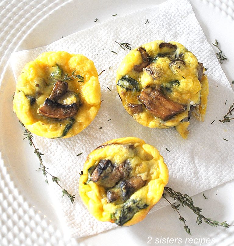 Easy Mini Frittatas - 2 Sisters Recipes by Anna and Liz