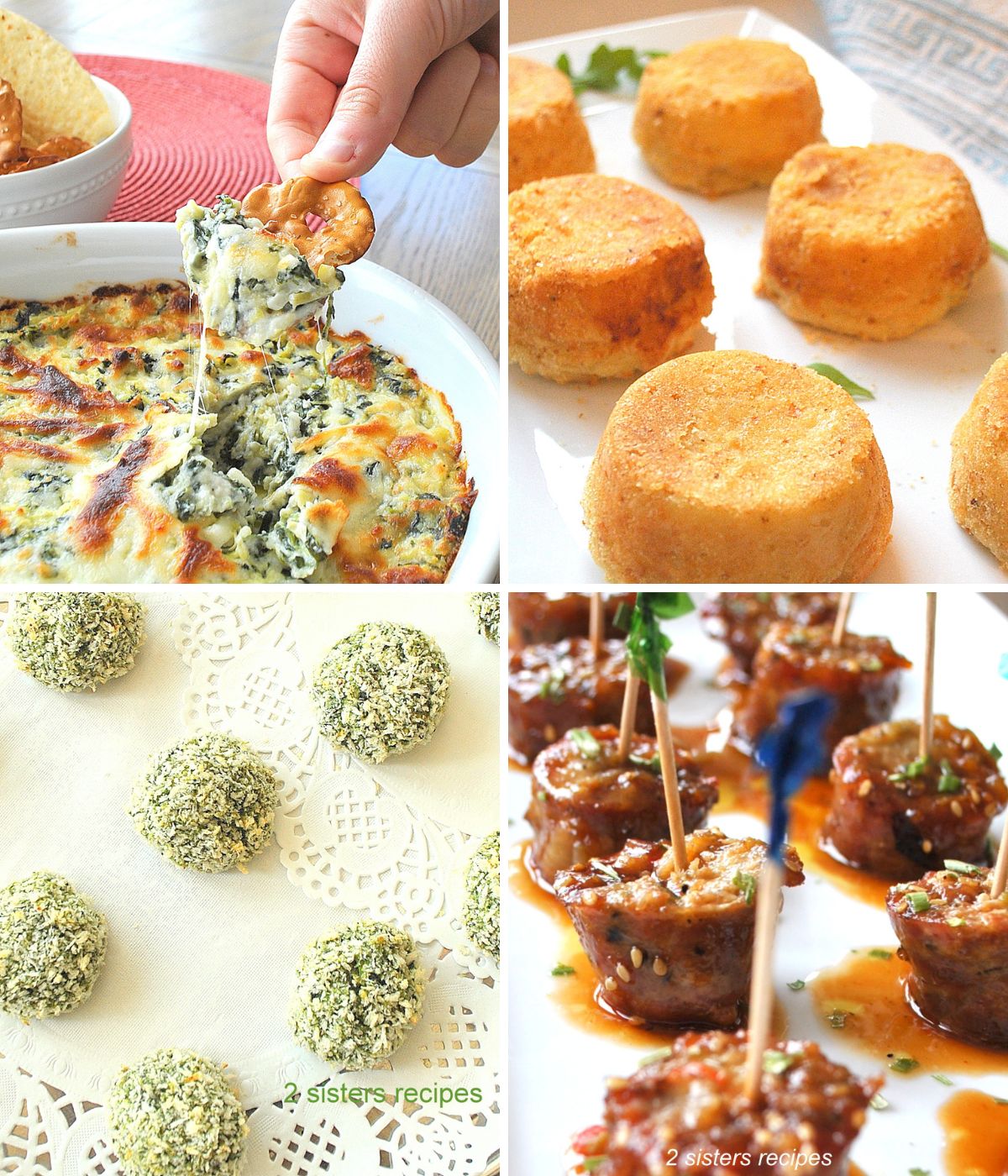 Easy Party Appetizers (19 Recipes!) - 2 Sisters Recipes by Anna and Liz