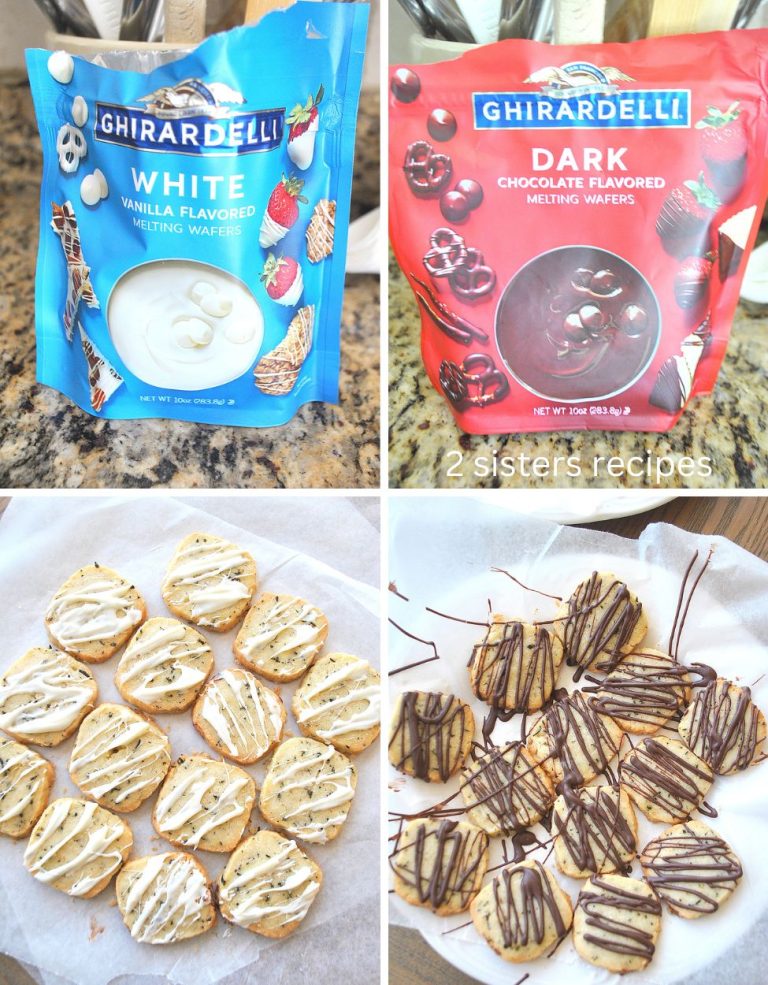 Tea Shortbread Cookies (Jasmine Tea) - 2 Sisters Recipes by Anna and Liz