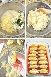 Easy Stuffed Shells - 2 Sisters Recipes by Anna and Liz
