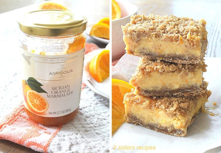 Best Orange Crumb Bars - 2 Sisters Recipes by Anna and Liz