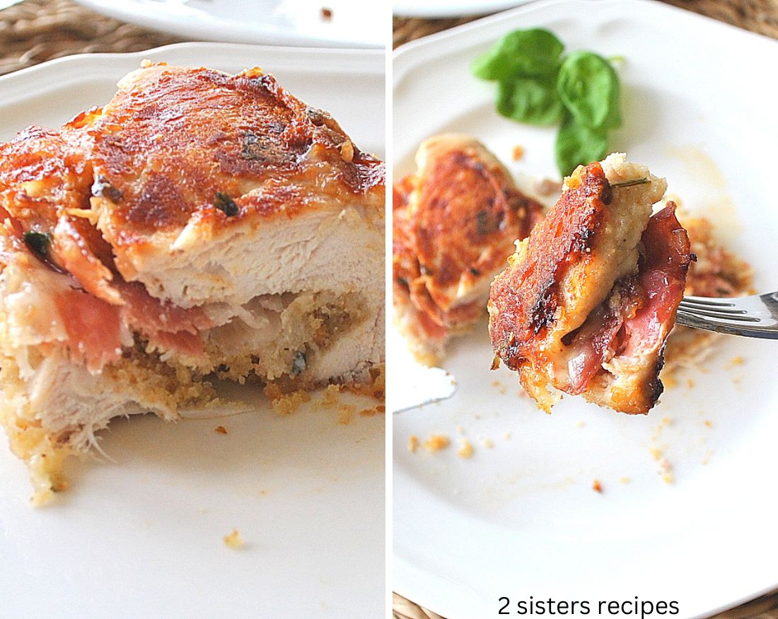 Crispy Stuffed Chicken Breasts - 2 Sisters Recipes by Anna and Liz