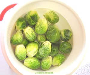 How To Clean Brussels Sprouts - 2 Sisters Recipes by Anna and Liz