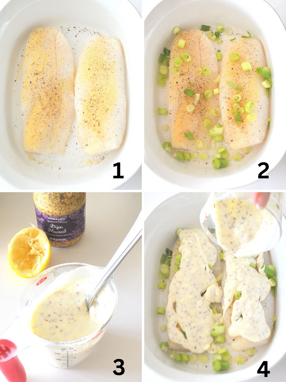 Easy Lemon-Dijon Baked Cod - 2 Sisters Recipes by Anna and Liz