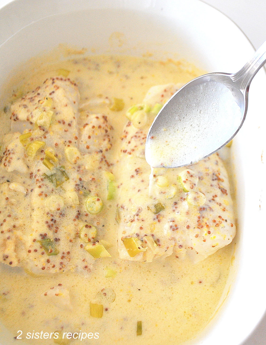 Easy Lemon-Dijon Baked Cod - 2 Sisters Recipes by Anna and Liz