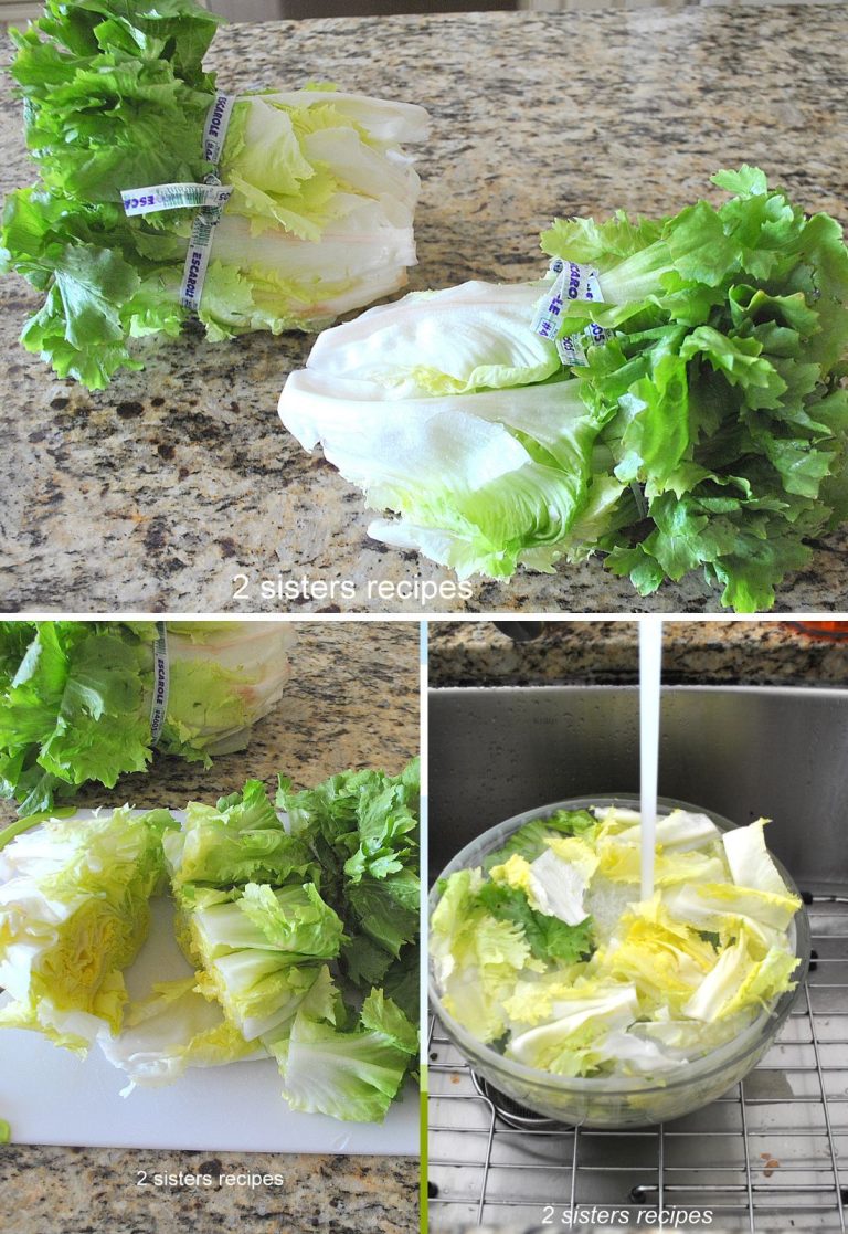 Mom's Sauteed Escarole - 2 Sisters Recipes by Anna and Liz